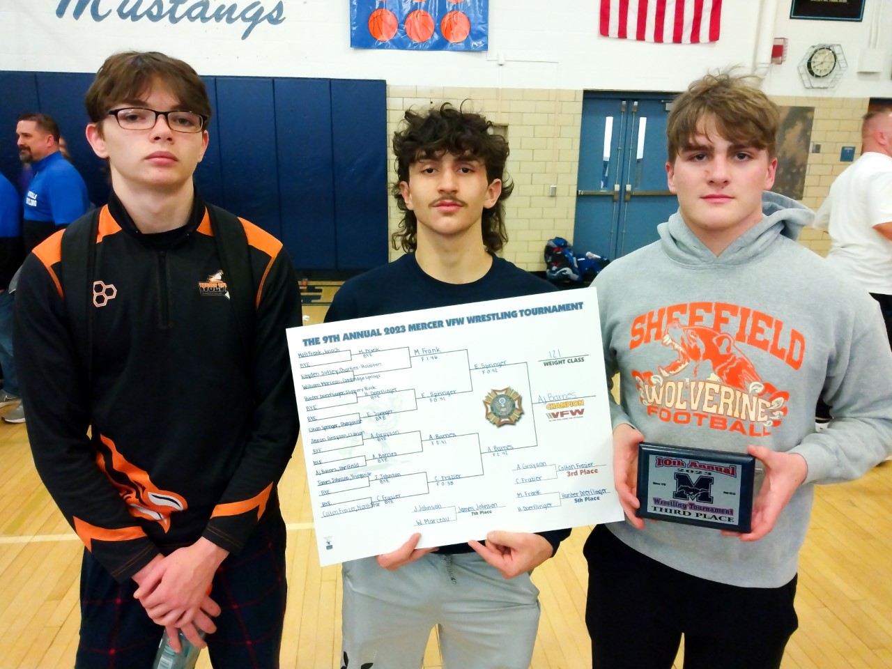 Sheffield wrestlers take third | News, Sports, Jobs - Times Observer